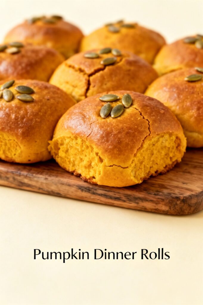 Pumpkin Dinner Rolls